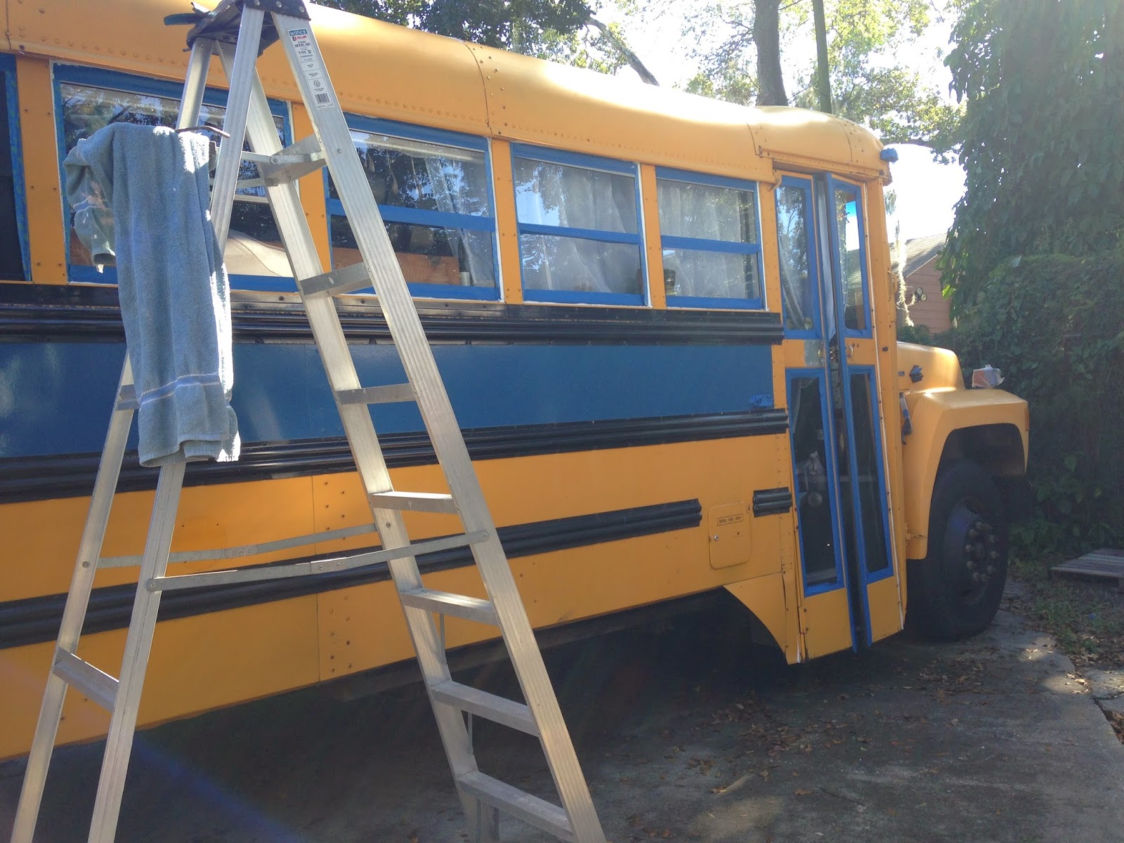 Just Right Bus: Painting the Just Right Bus