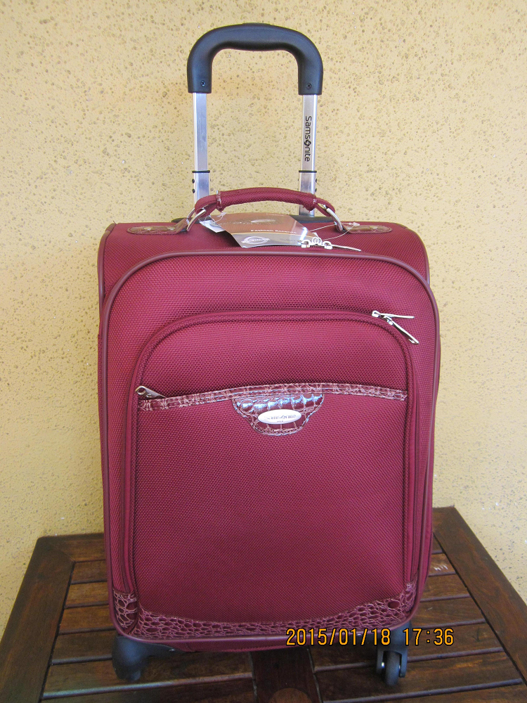 My Brand New Samsonite Cherry Luggage 21" Spinner