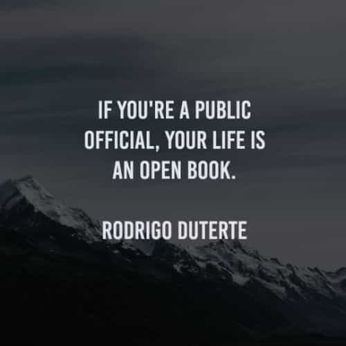 55 Famous quotes and sayings by Rodrigo Duterte