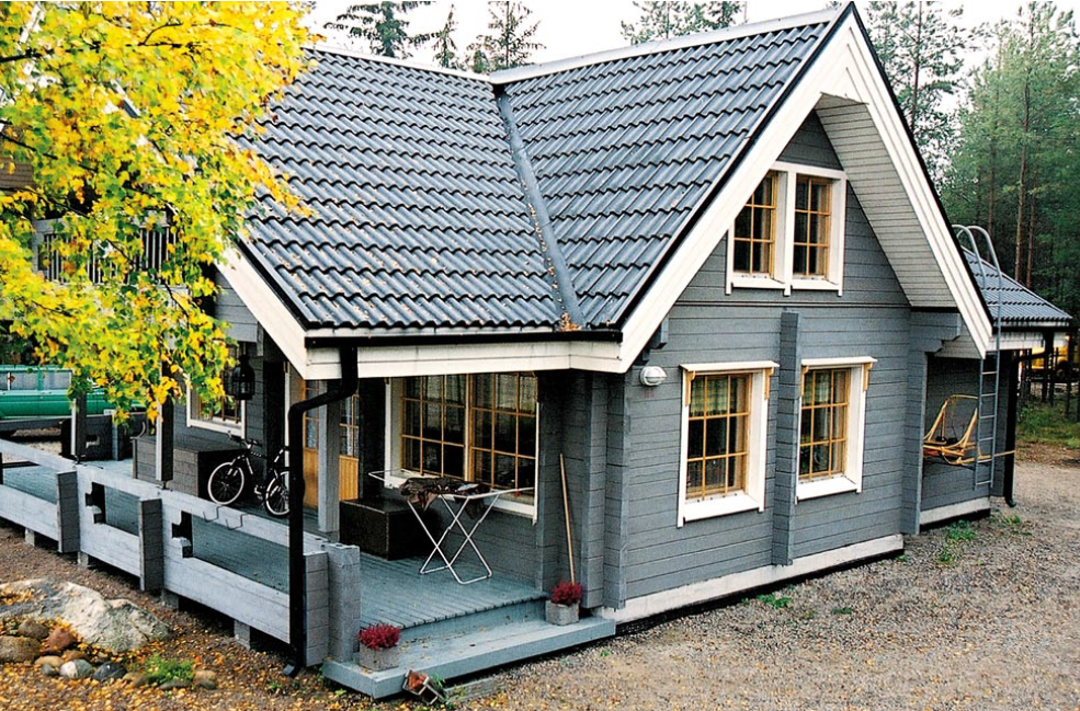 Traditional Wooden House with Sauna | Timber Frame Houses