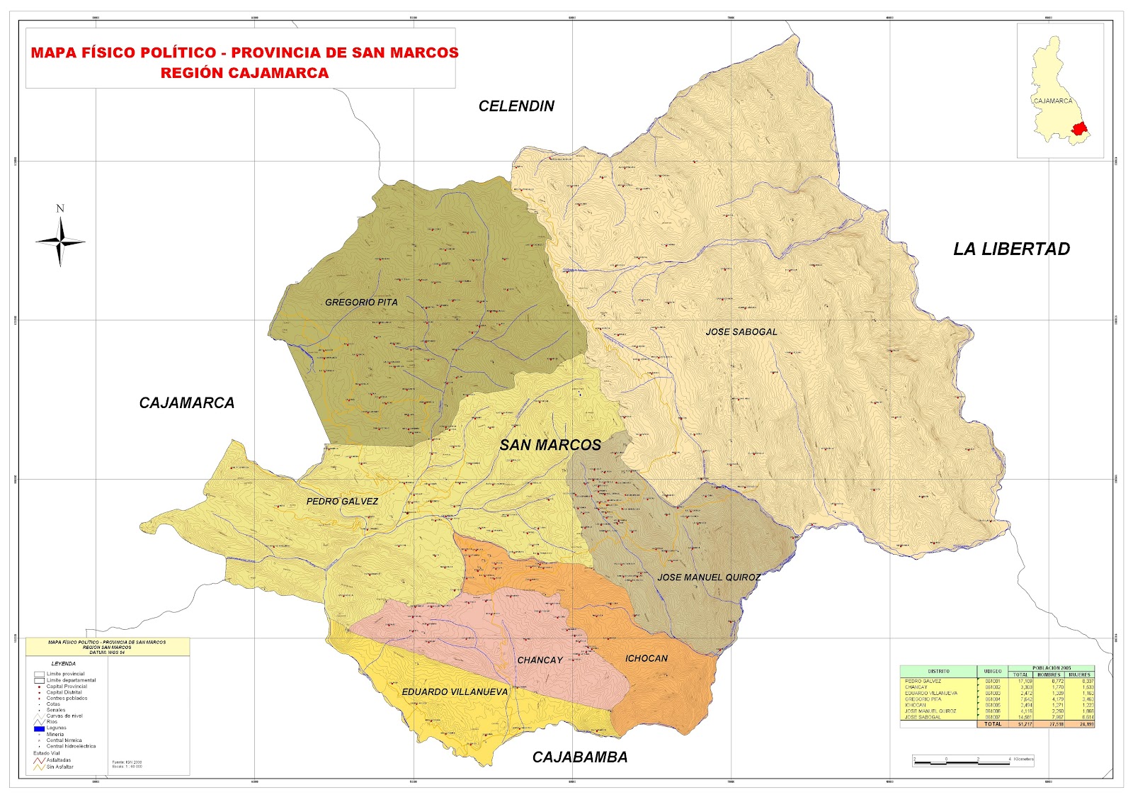 RED LIBRE: IMÁGENES,PLANOS,MAPAS,PAISAJES: MAPAS CAJAMARCA - PERÚ