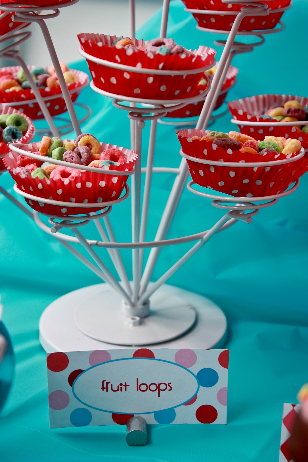 Nadia's Circus Party: Dessert Buffet. - Pretty Real