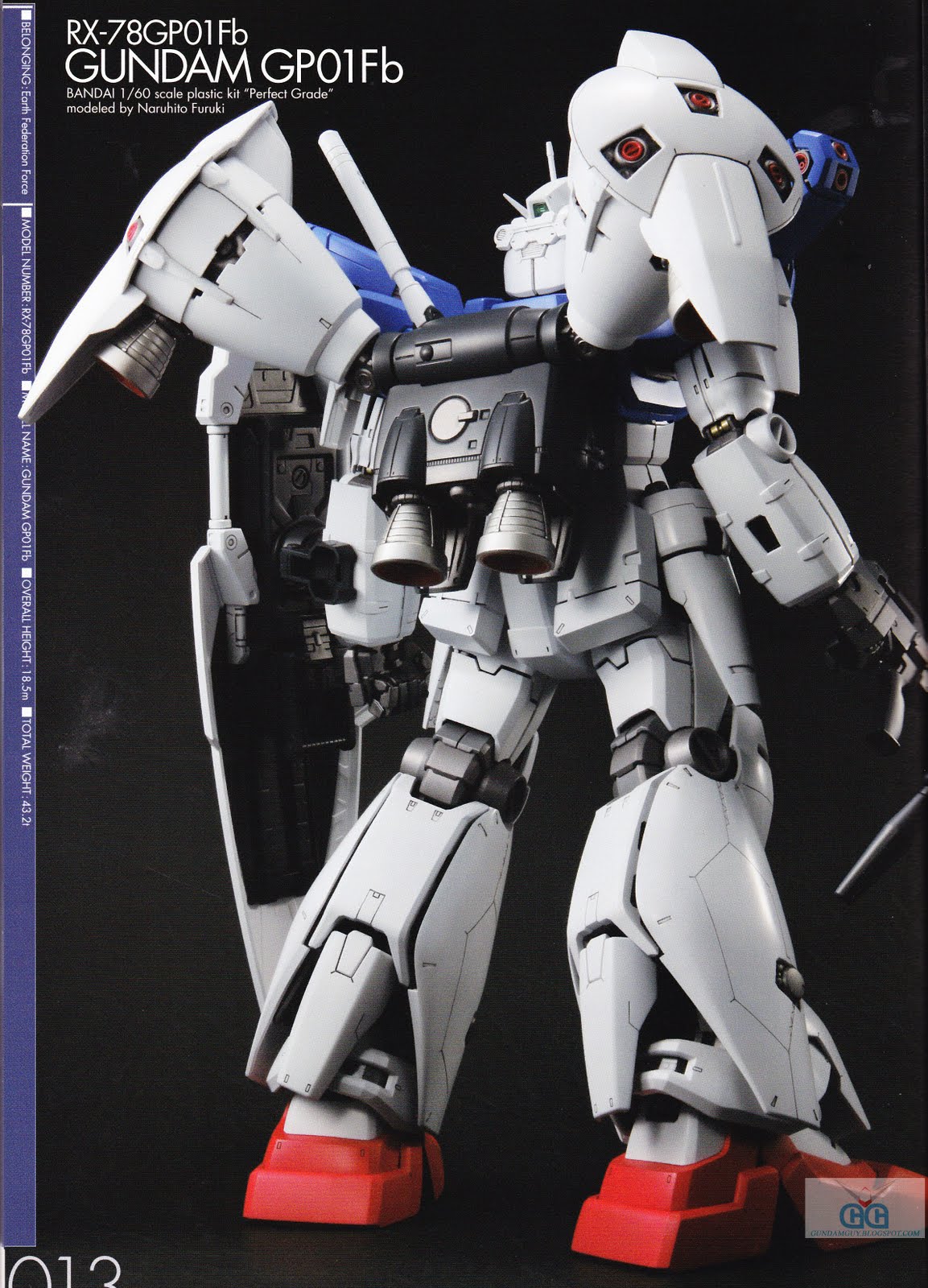 GUNDAM GUY: RX-78GP01Fb Gundam GP01Fb - Mobile Suit Gundam 0083 w/ Phantom Bullets 3D & Art ...