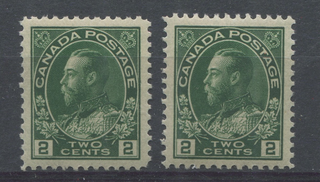 The Shades Of The 2c Green Admiral Stamp 1922-1928 – Brixton Chrome