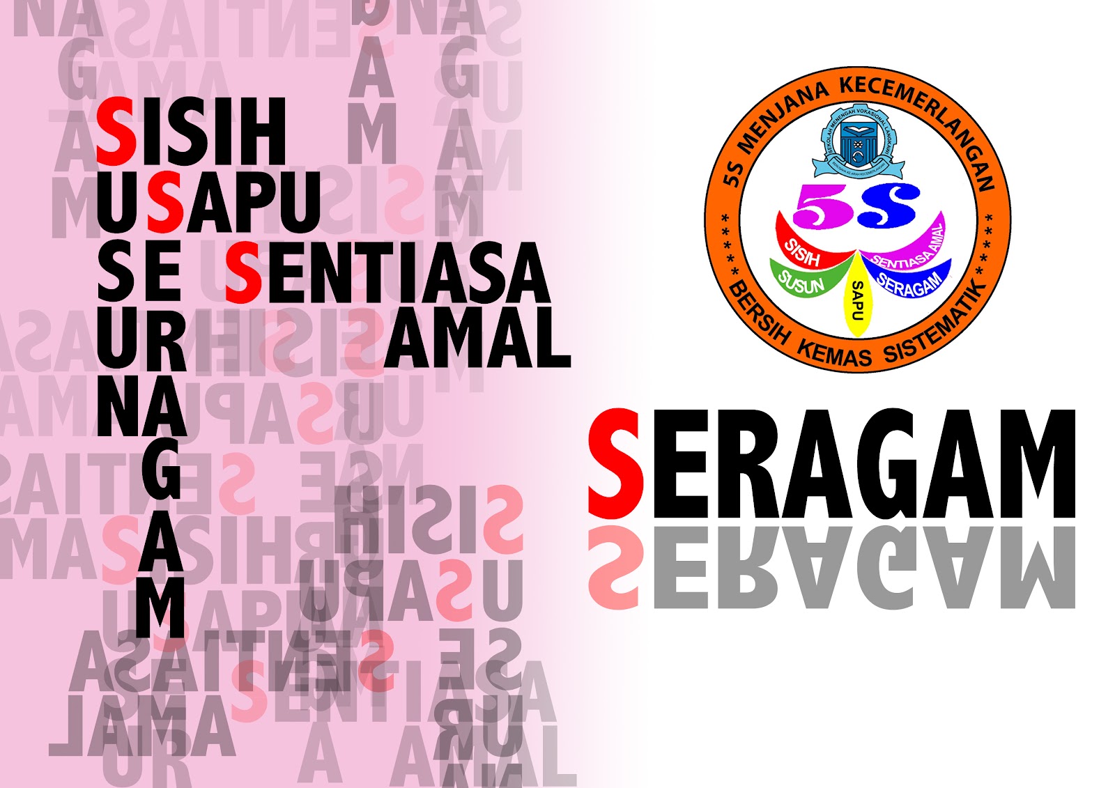 PROGRAM 5S: SISIH? SUSUN? SAPU? SERAGAM? SENTIASA AMAL?