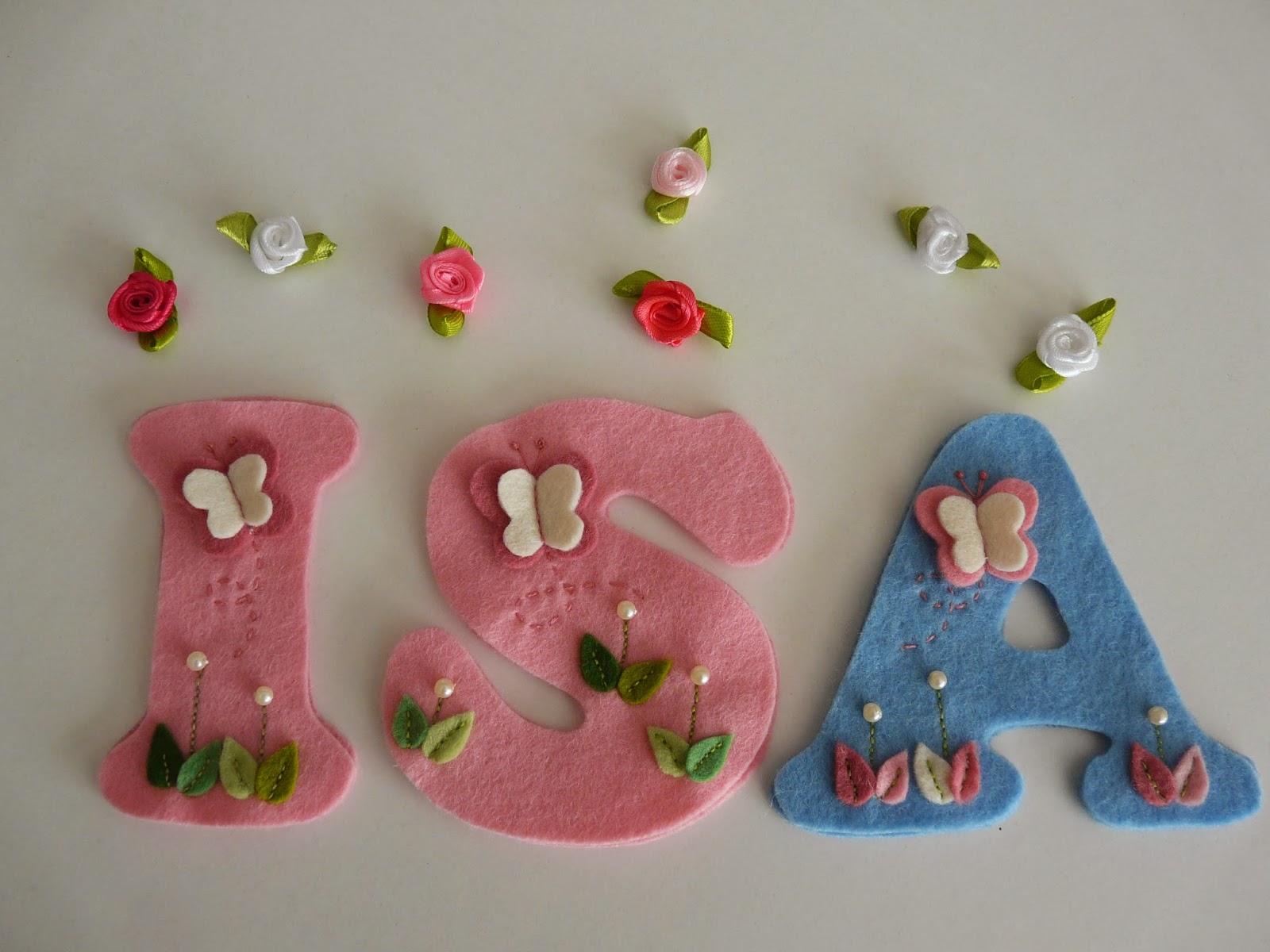 MI HOGAR DE PATCHWORK: LETRAS DE FIELTRO