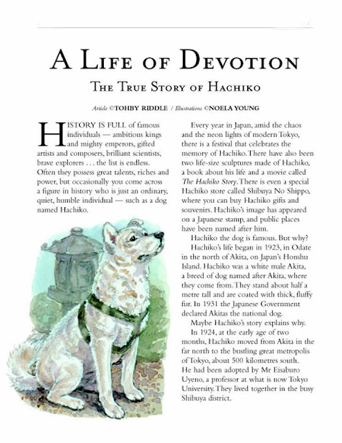 Online Short Stories : The Story of Hachiko the Dog