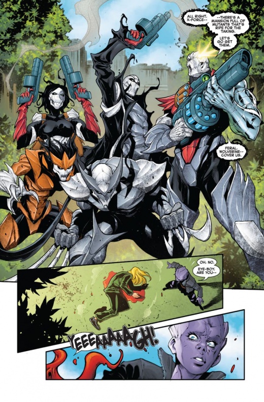 Cómic: Un vistazo a las primeras páginas de "Venomized" - Marvel Comics