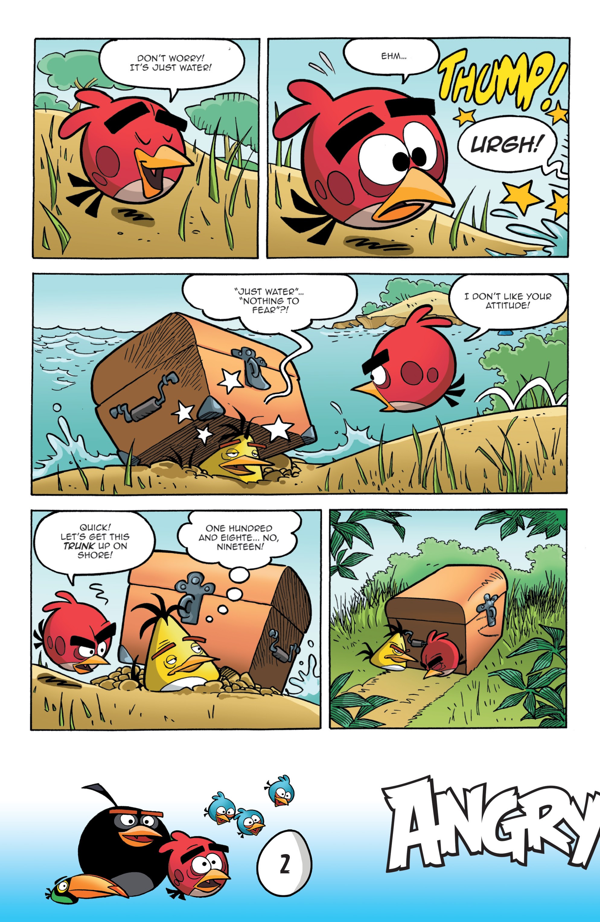 Read online Angry Birds Comics: Game Play comic - Issue #1