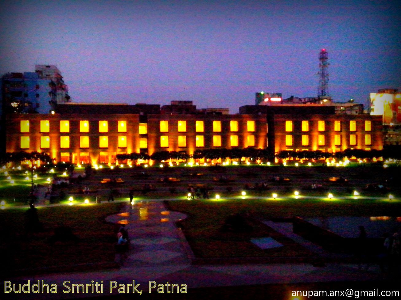 Patna view: Buddha Smriti Park, Patna