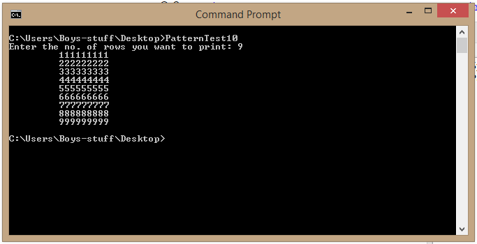 Number Pattern in C# - 4 | Zero C#
