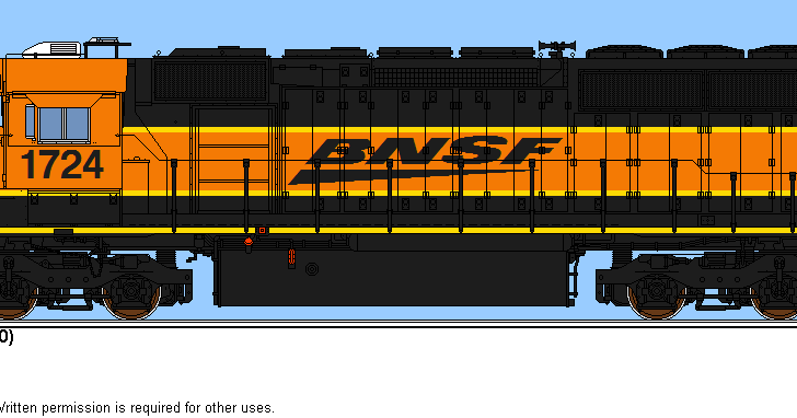 Alateus's Drawings: BNSF EMD Locomotives