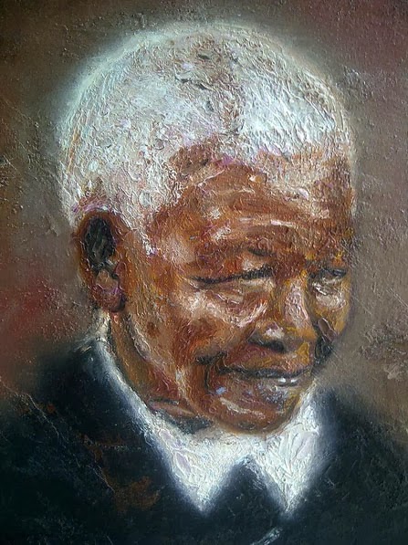 Nelson Mandela : by Riaan Van der Merwe