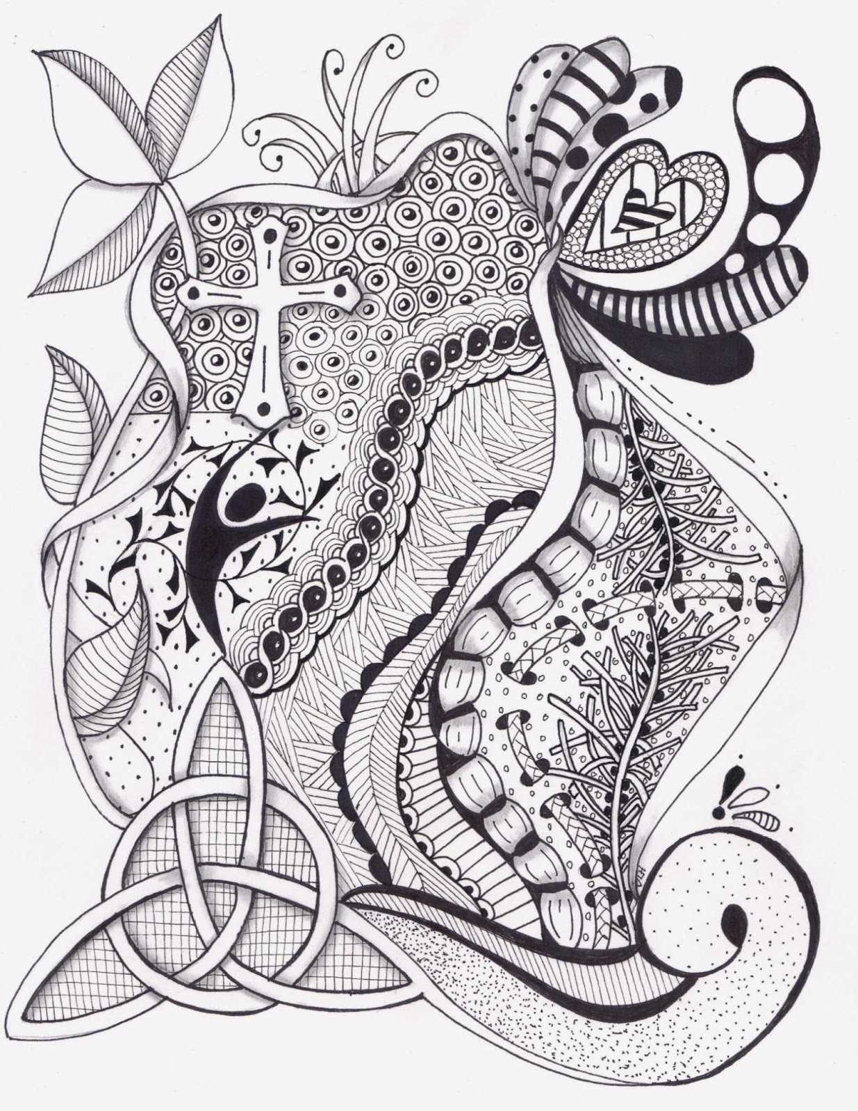 Zentangle Expressions: Zentangle Rejoice II