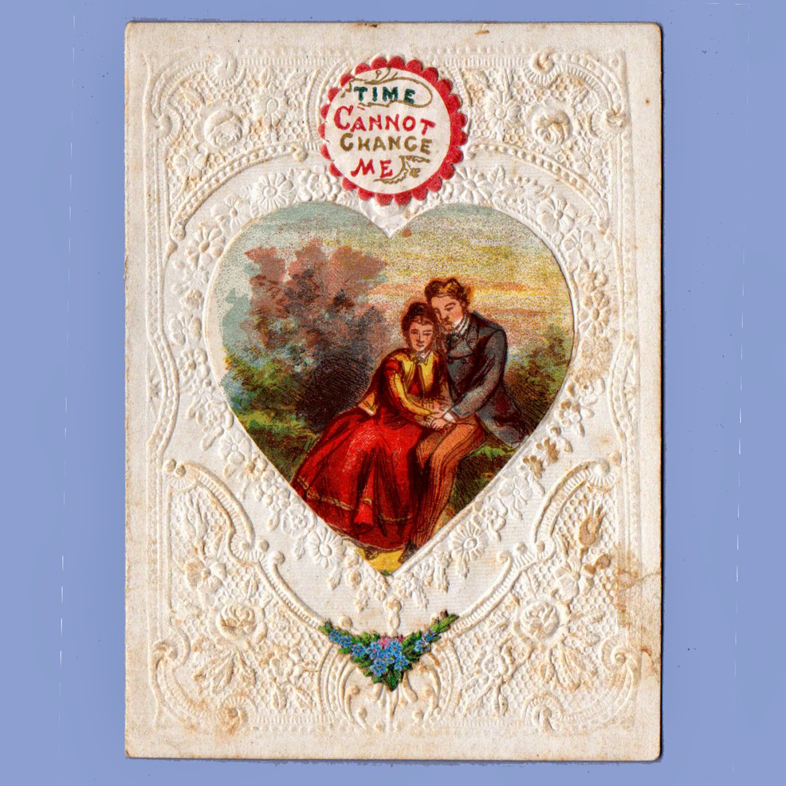 Gadget Mania: Victorian - Romantic Embossed Paper Valentines