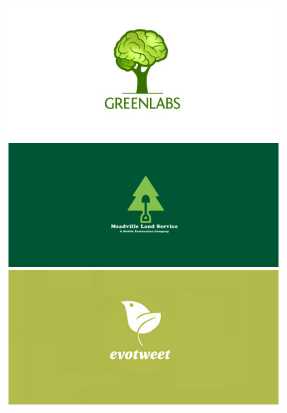 lologo: 30 Inspirations Green Logos Design