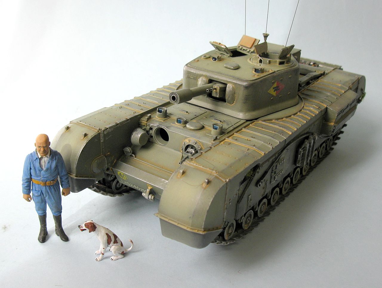 Panzerserra Bunker- Military Scale Models in 1/35 scale: Churchill Mk ...