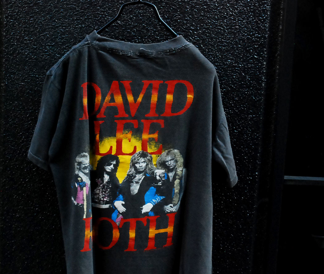 QLOZET: TEE OF THE WEEK!!! VOL.9 " 80's DAVID LEE ROTH"