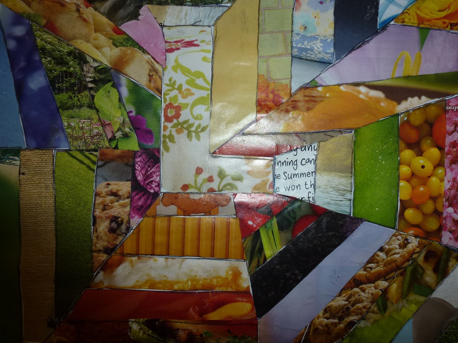 Shana's Art Room : 7th Grade Collage