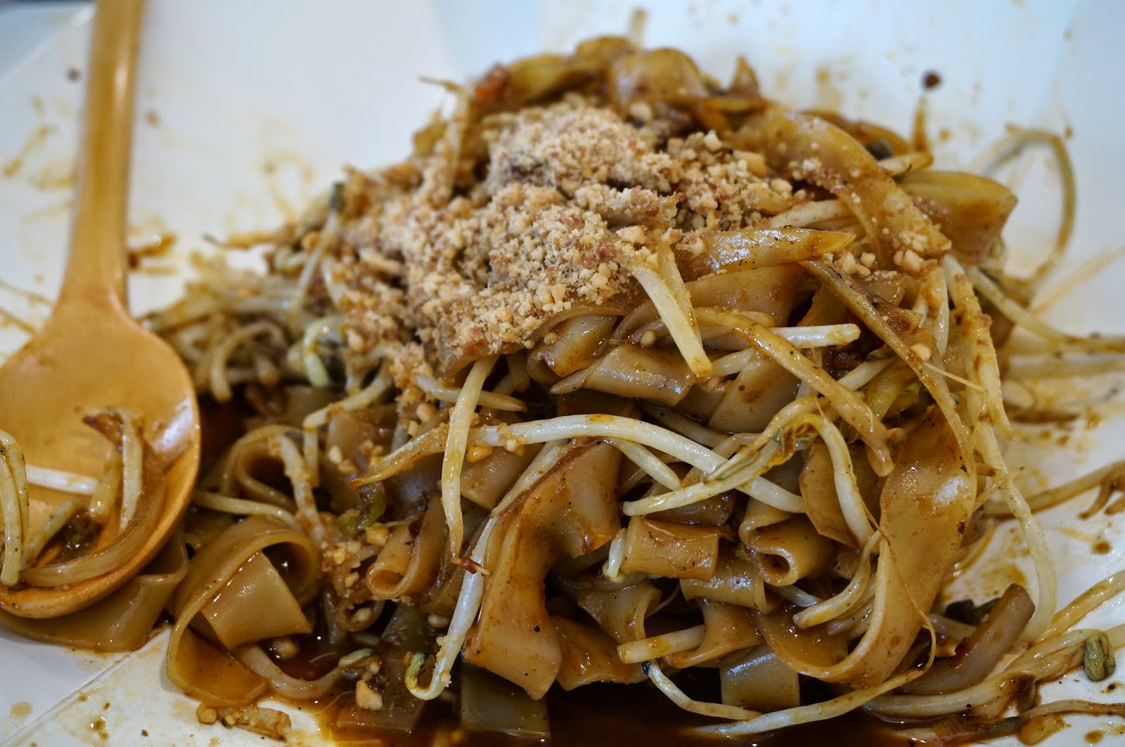 the misty city: Asian fried noodle at Noodle Box