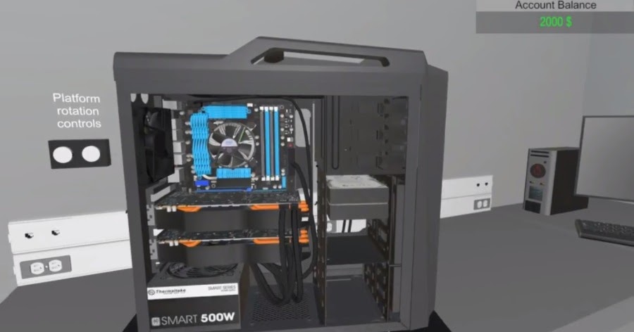 PC Builder Simulator, Aplikasi Simulasi Merakit PC - Berita Gadget Satu