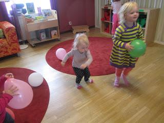 Porfyrgårdens förskoleblogg: Ballongdansen