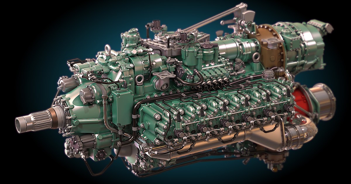 Models and More: Napier Nomad Engine-- front