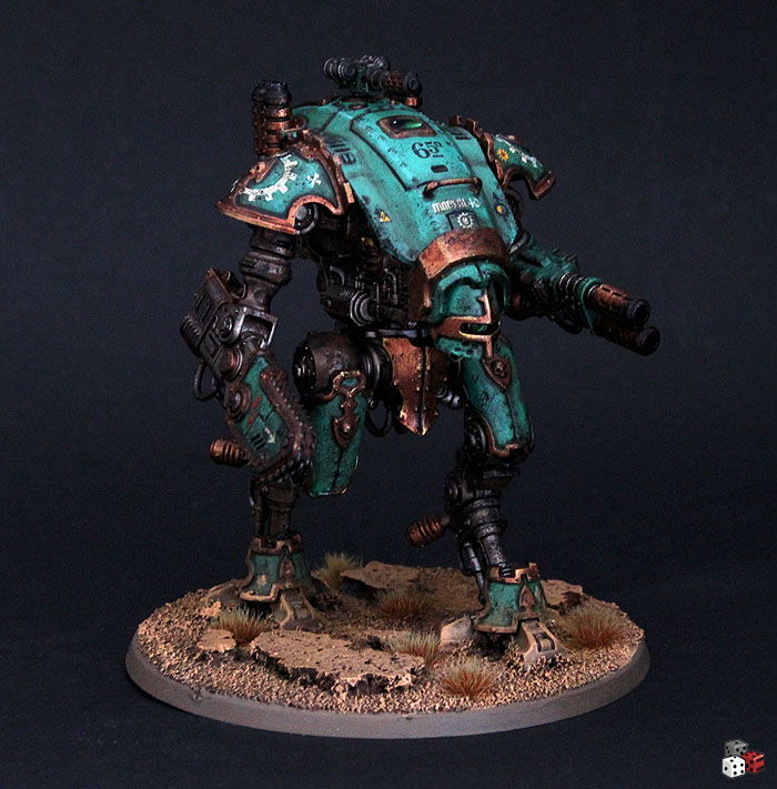 Würfelwiese: Imperial Knight Armiger Warglaive No.1