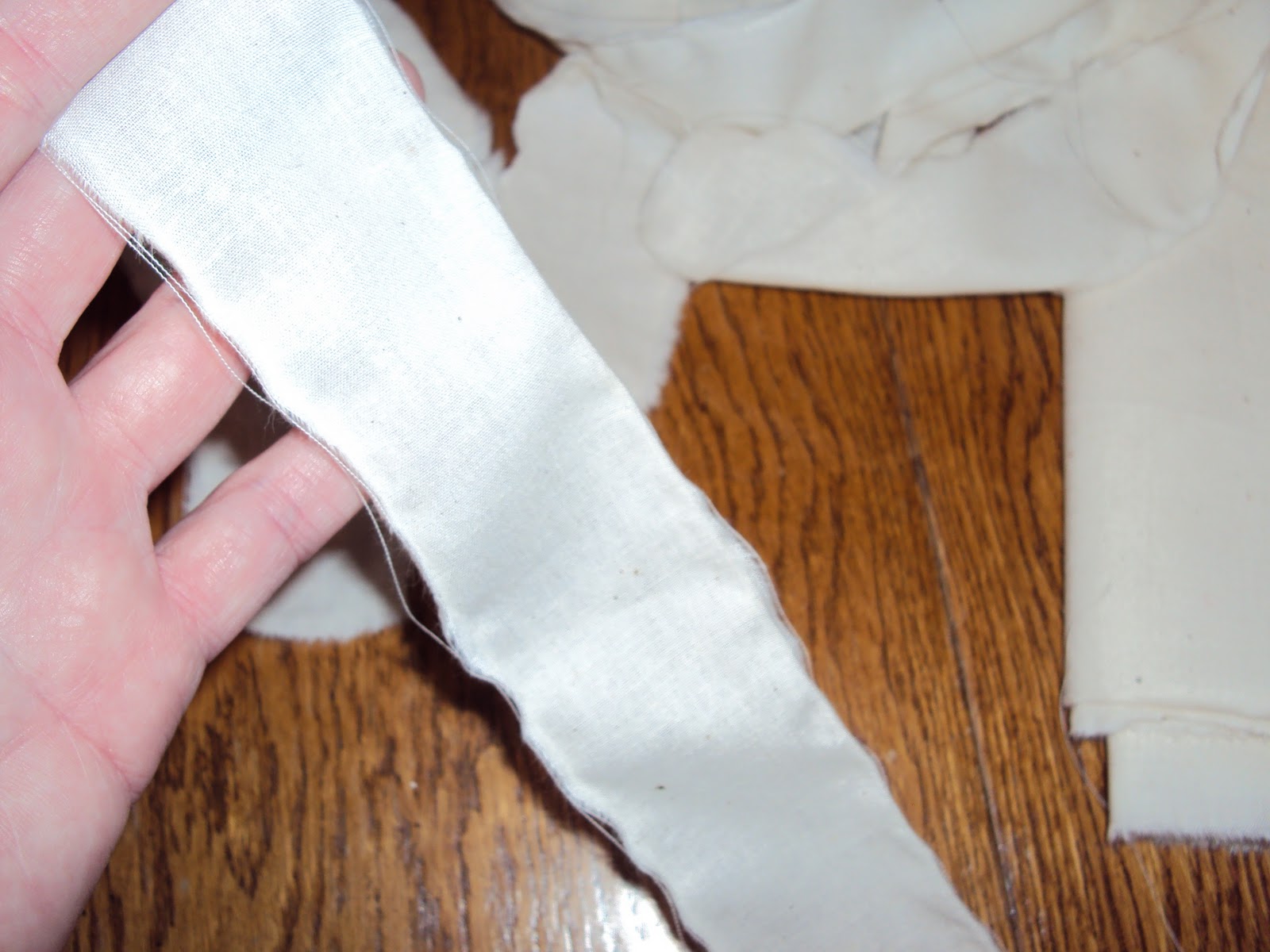 The Christmas Guy: Hand-Stamped Ribbon