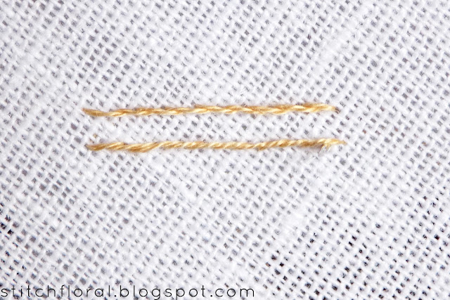 The 6 faces of stem stitch - Stitch Floral