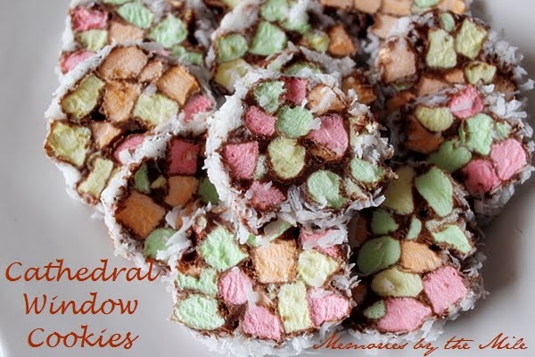 MomLid's Musings: Cathedral Window Cookies