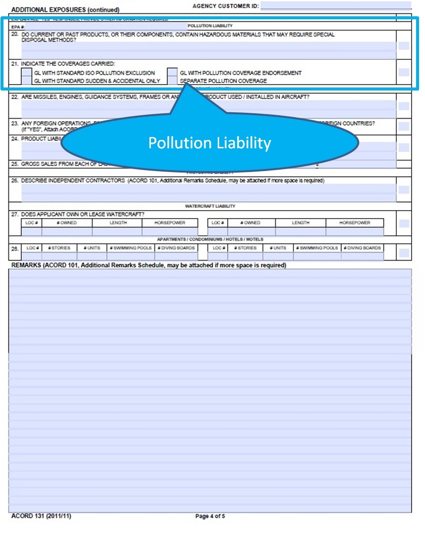 Acord 131 Fillable Form - Printable Forms Free Online