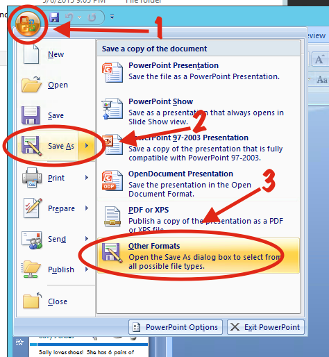 TeachingTechNix: Save Slides as Image Files