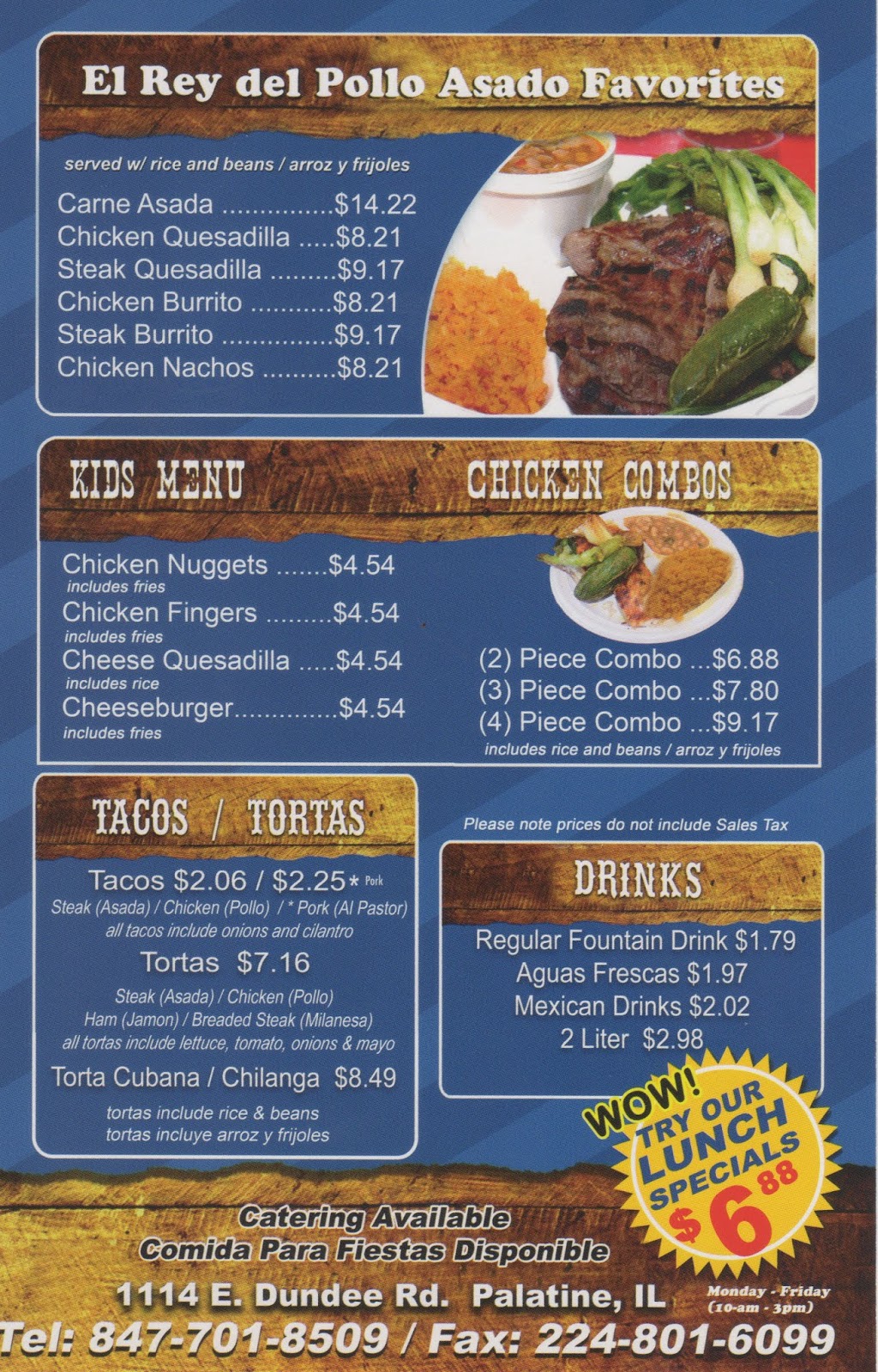 Russ' Culinary Adventures: El Rey del Pollo Asado - Revisited