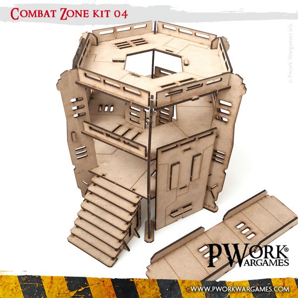 Wargame News and Terrain: Pwork: MDF Scenery - Combat Zone! Pwork ...