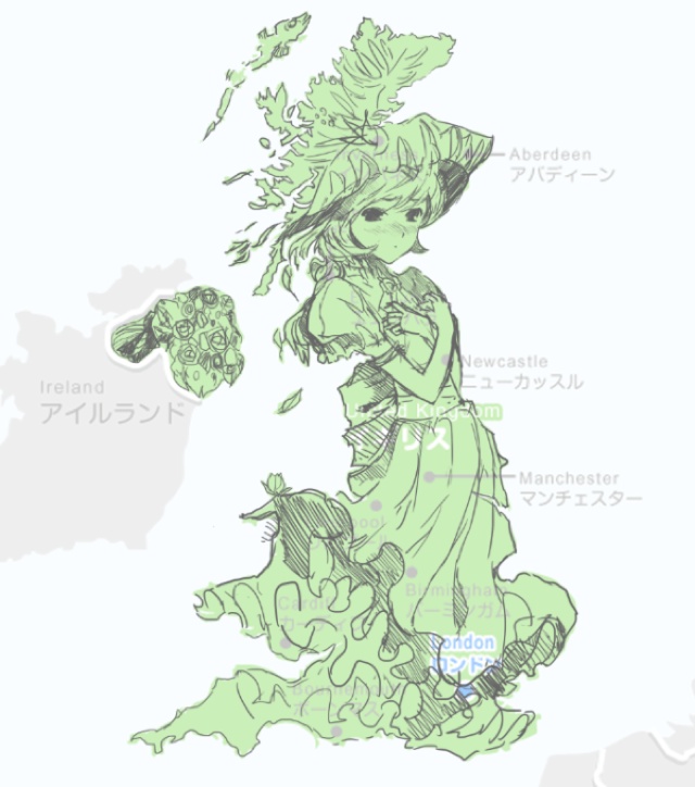 random notes: geographer-at-large: Anime Maps