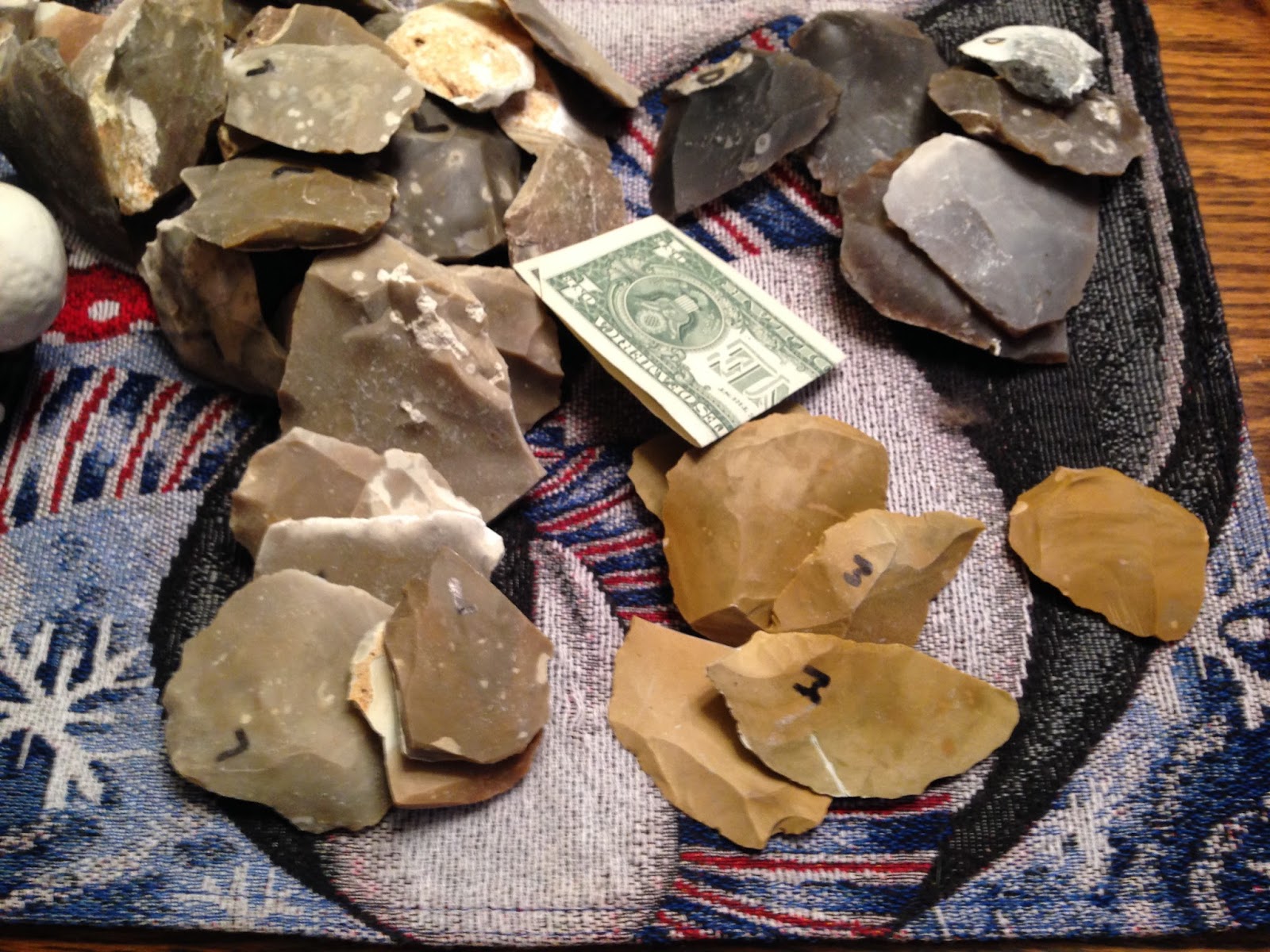 Primitive Enterprises: Knapping flint from Italy.