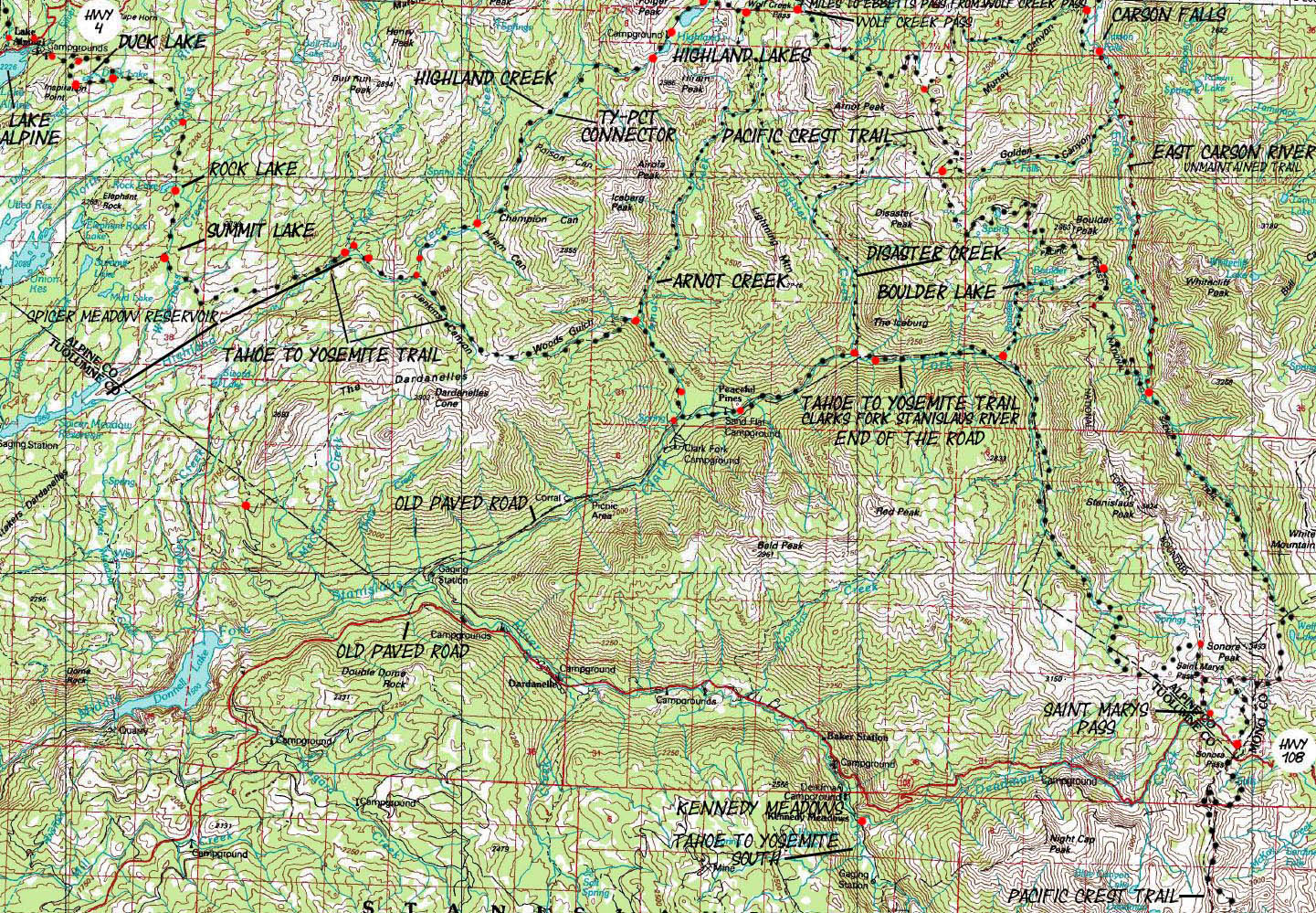 Scott Hopper's blog: FISHING A NEW SPOT - USE TOPO MAPS