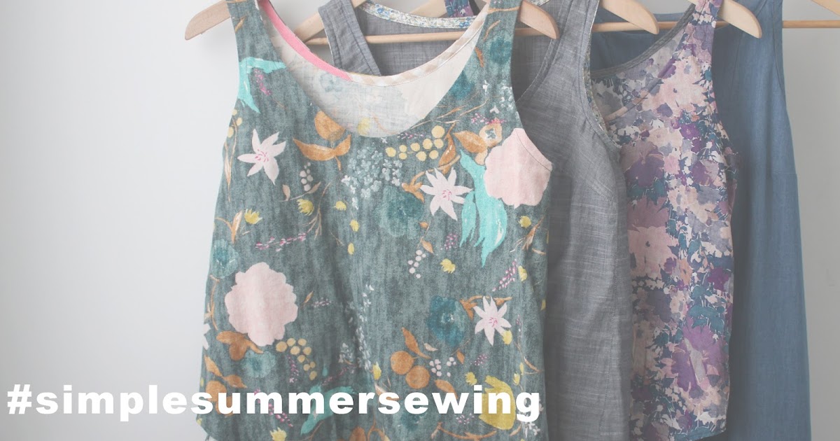 Wholecloth: 14 Women's Simple Summer Sewing Patterns for July