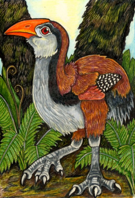 The Daily Art of LemurKat: Extinct Avian Giants of NZ