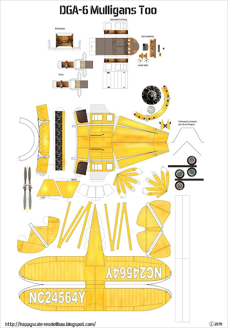 Happyscale-Modellbau: Curtiss Wright DGA-6 - Benny Howards Mr. Mulligan ...