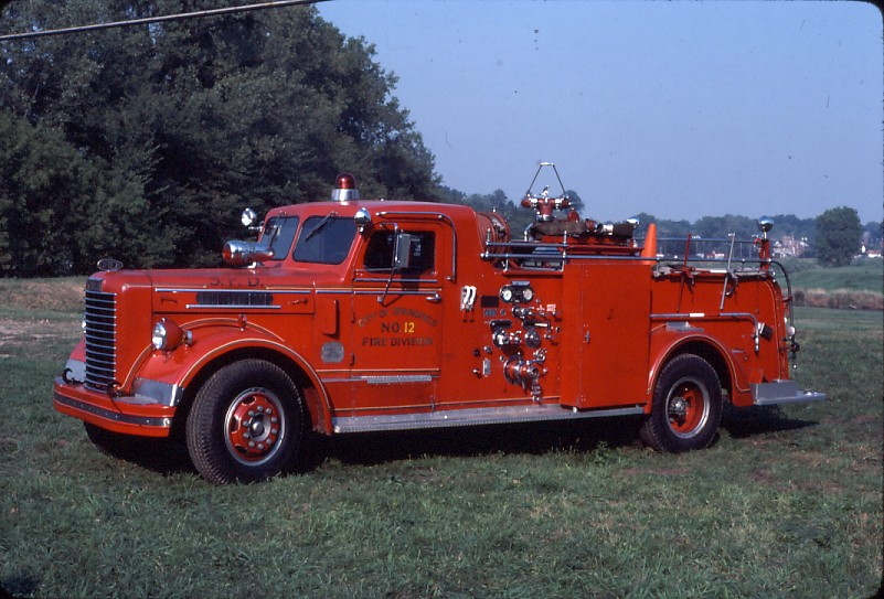SPRINGFIELD FIRE JOURNAL Ohio Fire History: RESERVE ENGINE