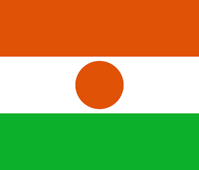 Brasões - Escudos - Bandeiras: NÍGER ' Brasão de armas e Bandeira