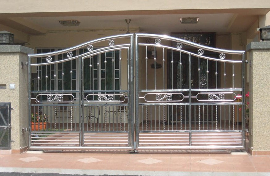 √ 35 Desain Model Pagar Stainless Steel Minimalis Masa Kini