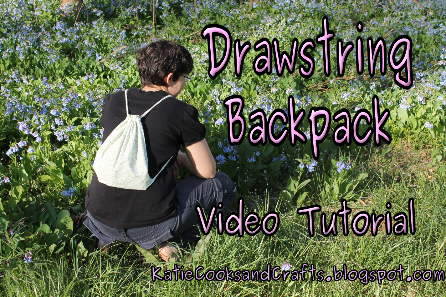 Katie Cooks and Crafts: Drawstring Backpack Sewing Tutorial