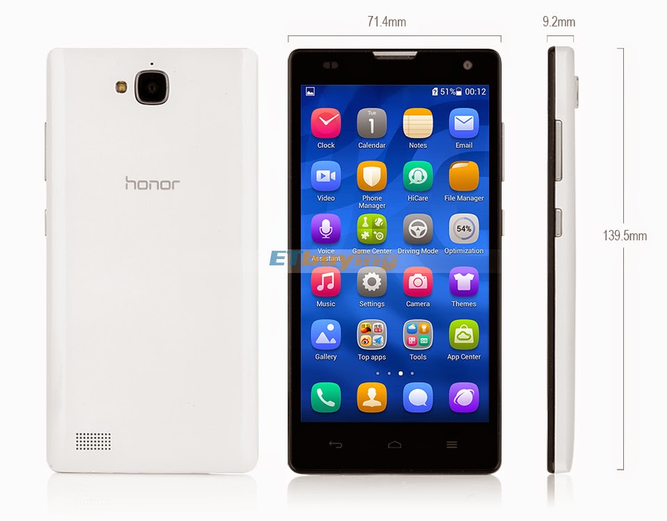 spesifikasi Huawei Honor 3C ~ Info Tecno