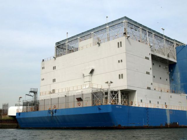 Colours of Life...: Giant Floating Prison In NYC