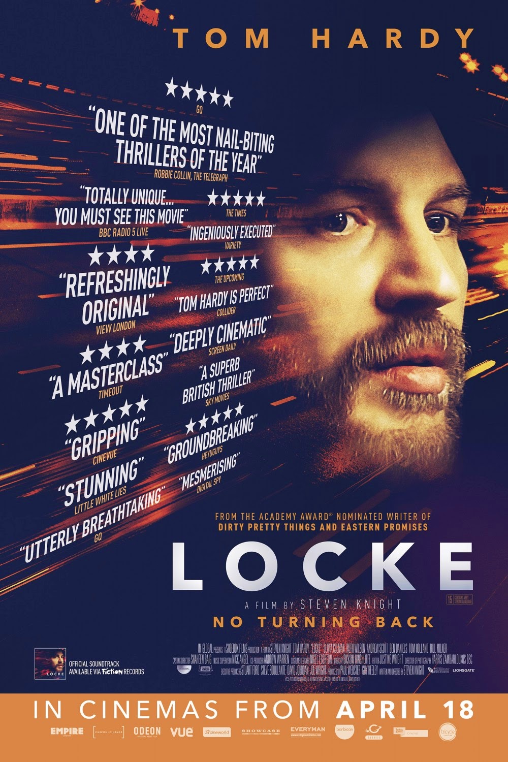 Hugh Marwood: Stephen Knight: 'Locke'