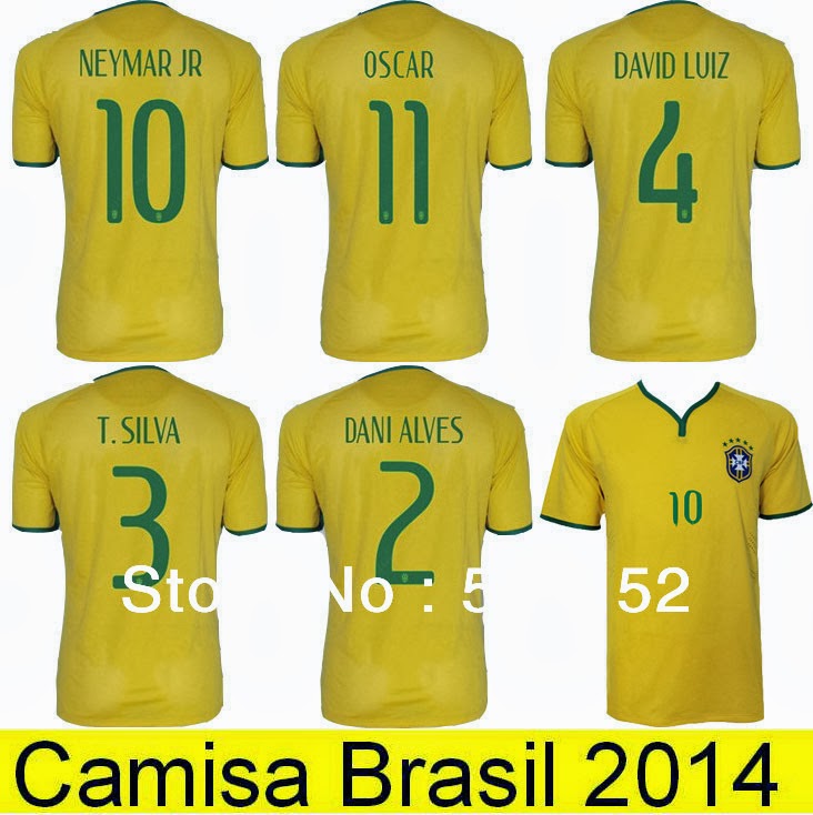 Font Number Football: Font Brazil 2014