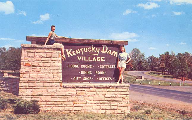 *Postcard Gems: Kentucky Dam Village